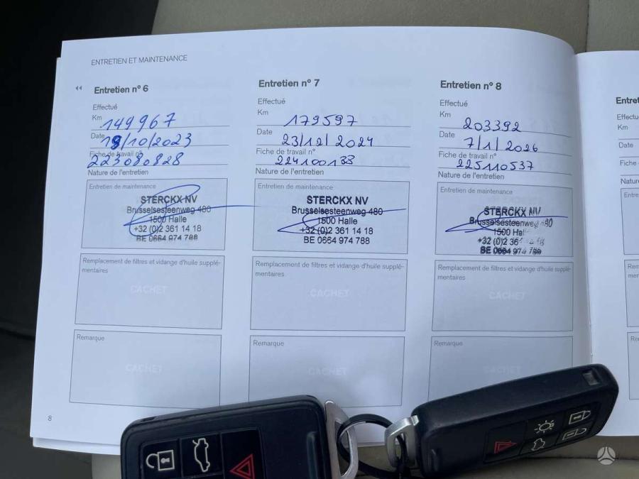 Zaļš Volvo XC60 2017 Kauņa, ar dzinēja tilpumu 1.97 L un nobraukumu 210 tūkst. km par 10700 €, foto 9 vietnē AUTOMOTO.COM.LV