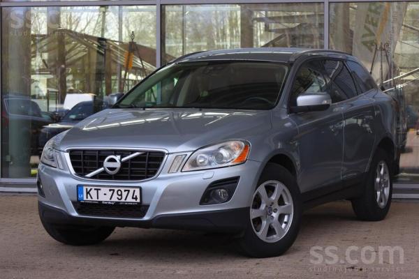 Grey Volvo XC60 2009 in Riga, with an engine capacity of 2.40 L and mileage of 0 thousand km for 5995 €, photo 1 on AUTOMOTO.COM.LV
