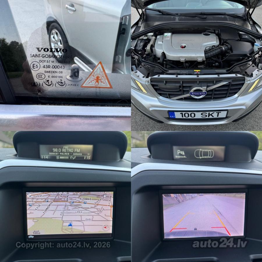 Pelēks Volvo XC60 2009 Tallina, ar dzinēja tilpumu 2.40 L un nobraukumu 279 tūkst. km par 9900 €, foto 25 vietnē AUTOMOTO.COM.LV