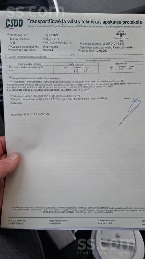 Серый Вольво ХС60 2010 в Елгава, объемом двигателя 2.00 л и пробегом 366 тыс. км за 8300 €, фото 12 на AUTOMOTO.COM.LV