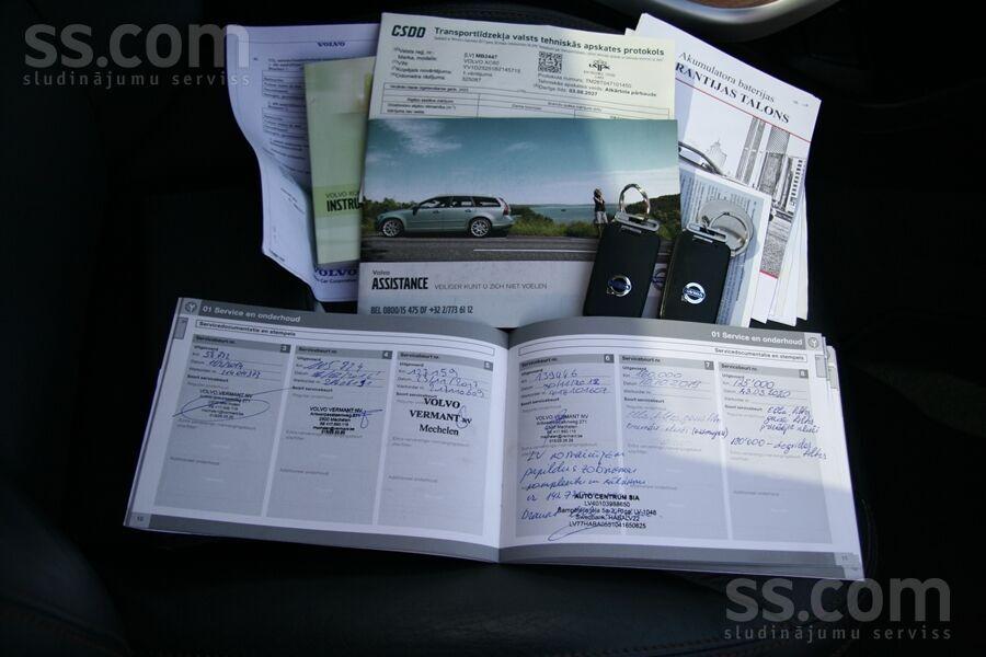 Grey Volvo XC60 2010 in Tukums, with an engine capacity of 2.00 L and mileage of 325 thousand km for 6950 €, photo 21 on AUTOMOTO.COM.LV