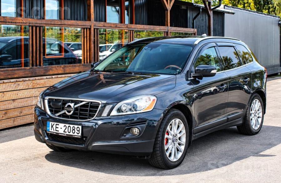 Grey Volvo XC60 2010 in Riga, with an engine capacity of 2.40 L and mileage of 0 thousand km for 6990 €, photo 3 on AUTOMOTO.COM.LV