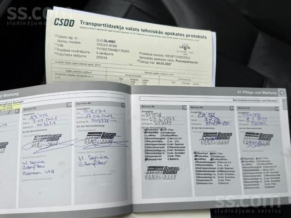 Pelēks Volvo XC60 2011 Rīga, ar dzinēja tilpumu 2.40 L un nobraukumu 255 tūkst. km par 10450 €, foto 10 vietnē AUTOMOTO.COM.LV
