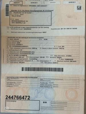 Серый Вольво ХС60 2011 в Каунас, объемом двигателя 2.40 л и пробегом 225 тыс. км за 9200 €, фото 29 на AUTOMOTO.COM.LV
