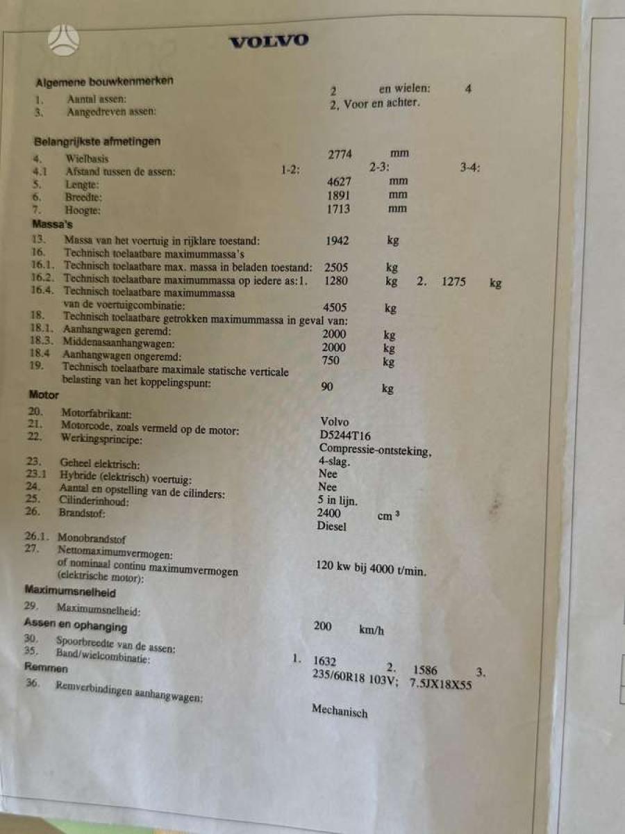 Серый Вольво ХС60 2011 в Каунас, объемом двигателя 2.40 л и пробегом 226 тыс. км за 9000 €, фото 34 на AUTOMOTO.COM.LV
