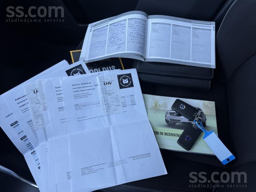 Grey Volvo XC60 2012 in Riga, with an engine capacity of 2.00 L and mileage of 194 thousand km for 9700 €, photo 25 on AUTOMOTO.COM.LV