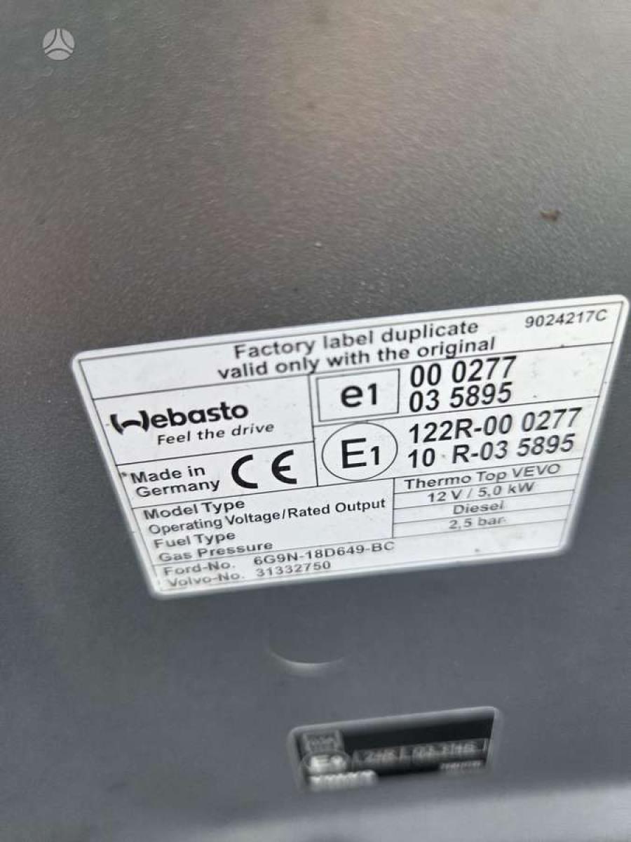 Pelēks Volvo XC60 2012 Kauņa, ar dzinēja tilpumu 2.40 L un nobraukumu 239 tūkst. km par 10950 €, foto 13 vietnē AUTOMOTO.COM.LV