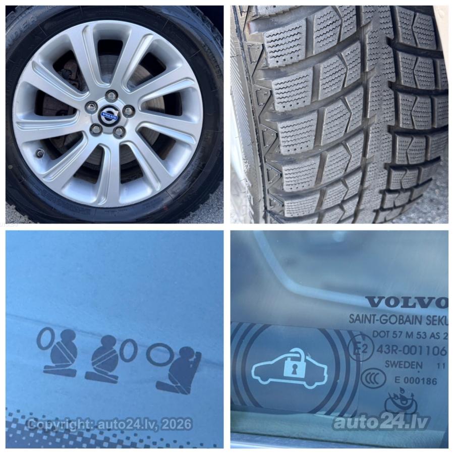 Grey Volvo XC60 2012 in Tallinn, with an engine capacity of 2.40 L and mileage of 0 thousand km for 7950 €, photo 10 on AUTOMOTO.COM.LV