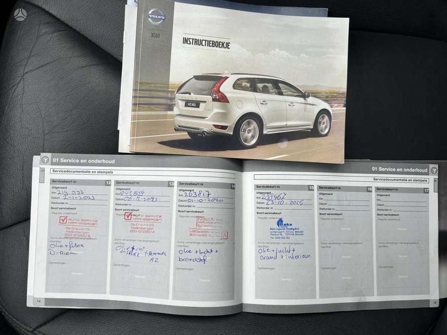 Grey Volvo XC60 2012 in Utena, with an engine capacity of 2.40 L and mileage of 302 thousand km for 9190 €, photo 28 on AUTOMOTO.COM.LV