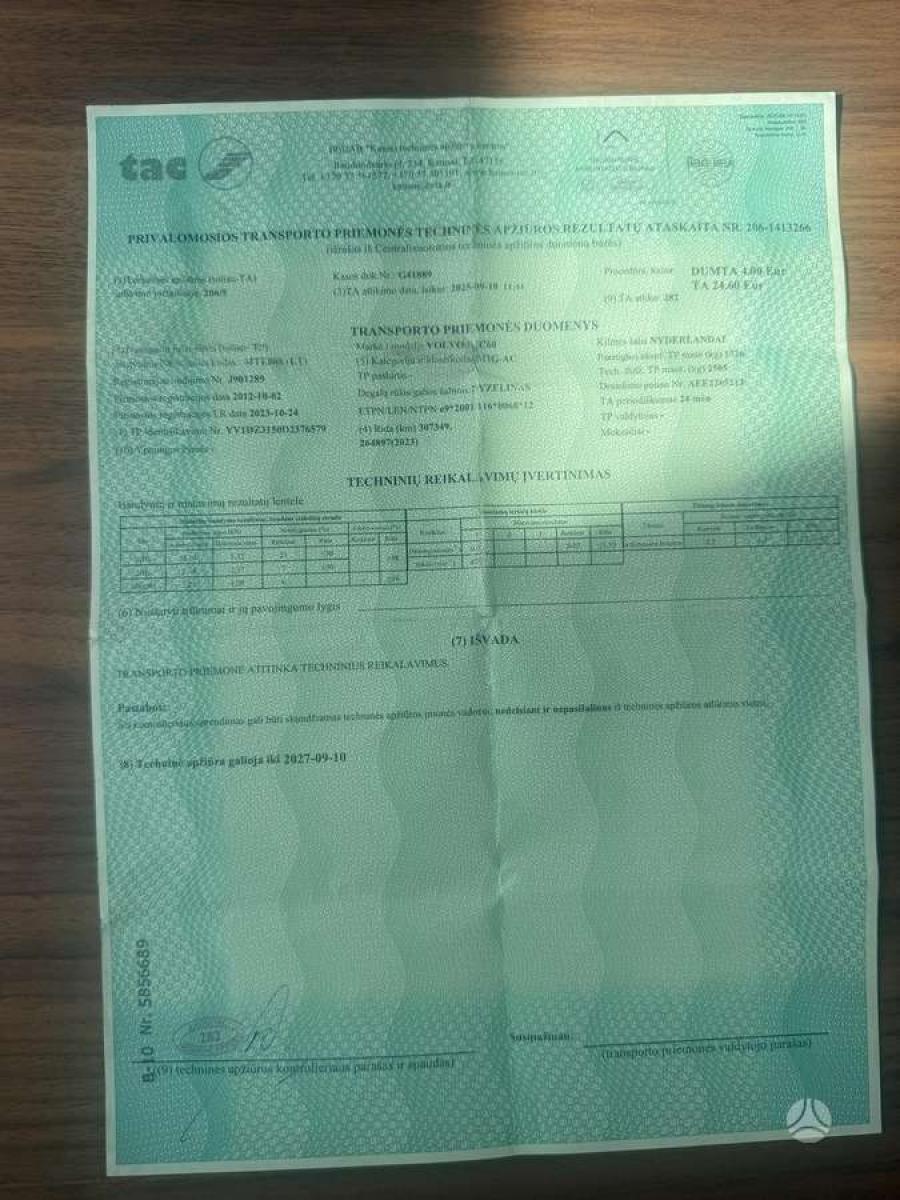 Серый Вольво ХС60 2012 в Казлу-Руда, объемом двигателя 1.98 л и пробегом 326 тыс. км за 7500 €, фото 32 на AUTOMOTO.COM.LV