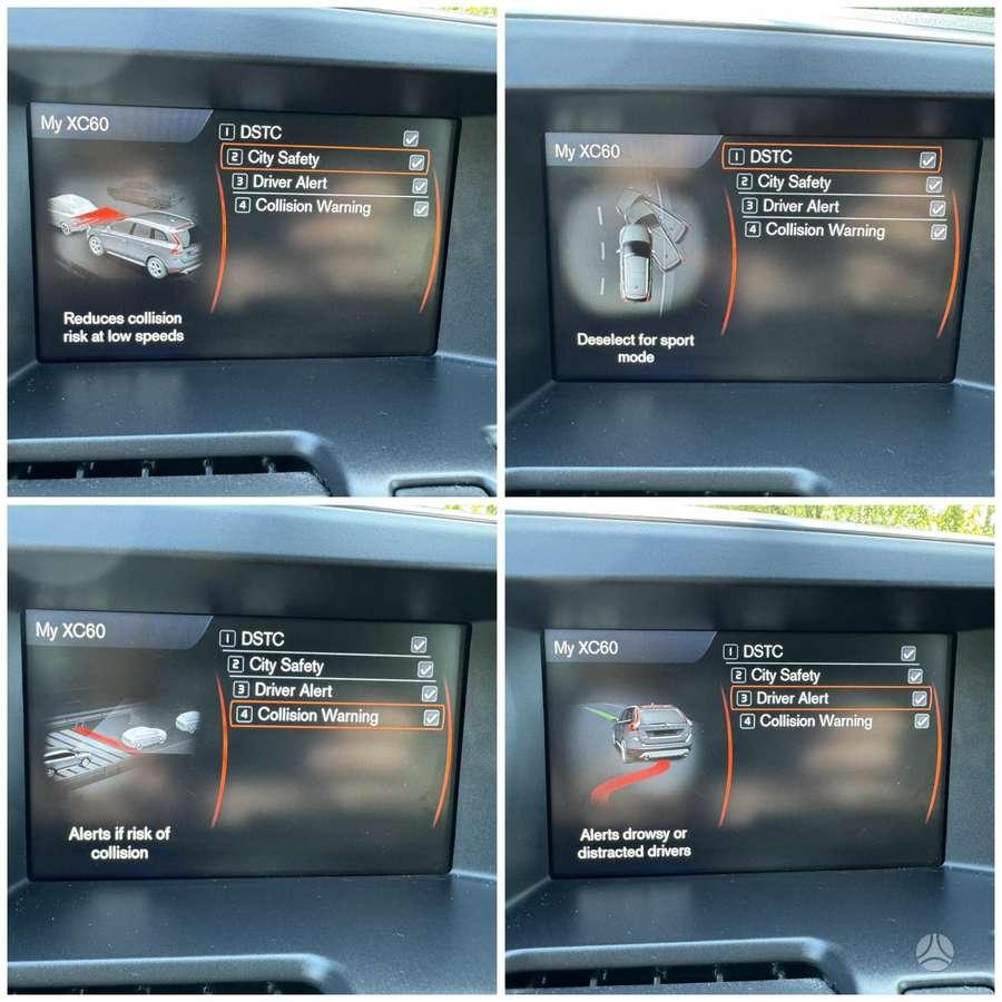 Grey Volvo XC60 2012 in Kaunas, with an engine capacity of 2.40 L and mileage of 253 thousand km for 8300 €, photo 12 on AUTOMOTO.COM.LV