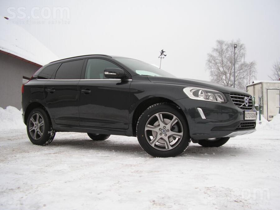 Grey Volvo XC60 2013 in Riga, with an engine capacity of 2.00 L and mileage of 0 thousand km for 11950 €, photo 1 on AUTOMOTO.COM.LV
