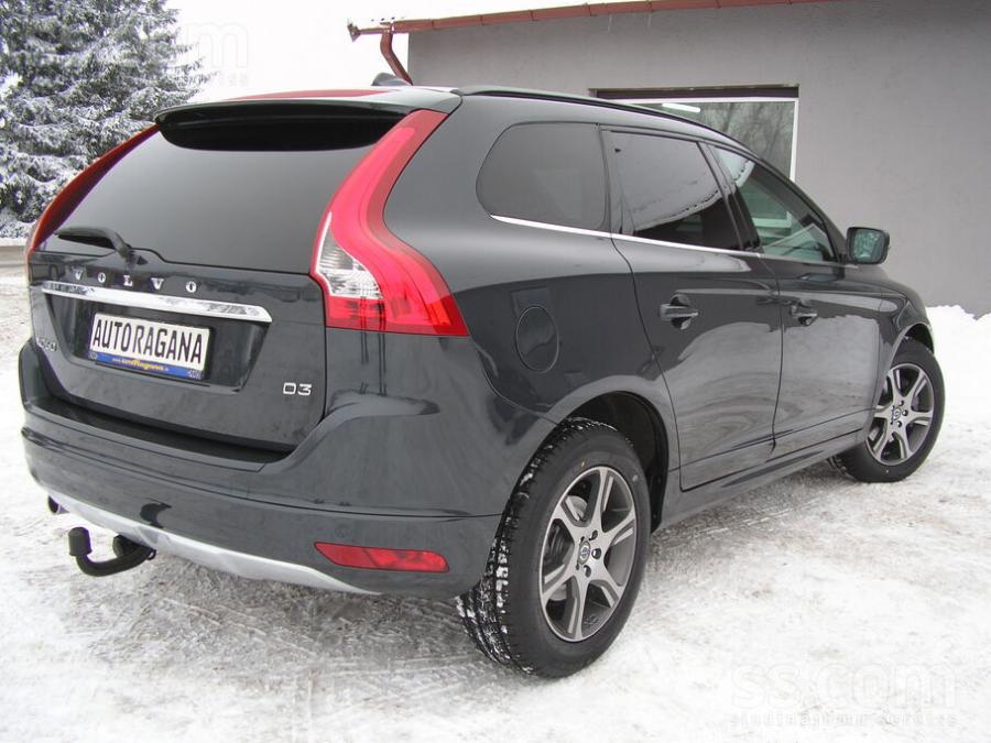 Grey Volvo XC60 2013 in Riga, with an engine capacity of 2.00 L and mileage of 0 thousand km for 11950 €, photo 10 on AUTOMOTO.COM.LV