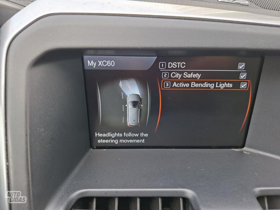 Grey Volvo XC60 2013 in Vilnius, with an engine capacity of 3.20 L and mileage of 233 thousand km for 8300 €, photo 14 on AUTOMOTO.COM.LV