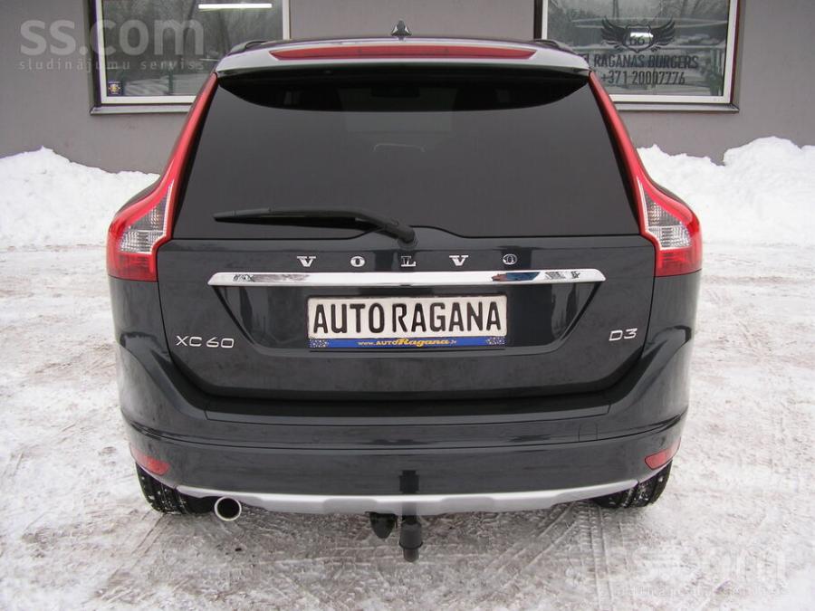 Grey Volvo XC60 2013 in Riga, with an engine capacity of 2.00 L and mileage of 0 thousand km for 11950 €, photo 7 on AUTOMOTO.COM.LV