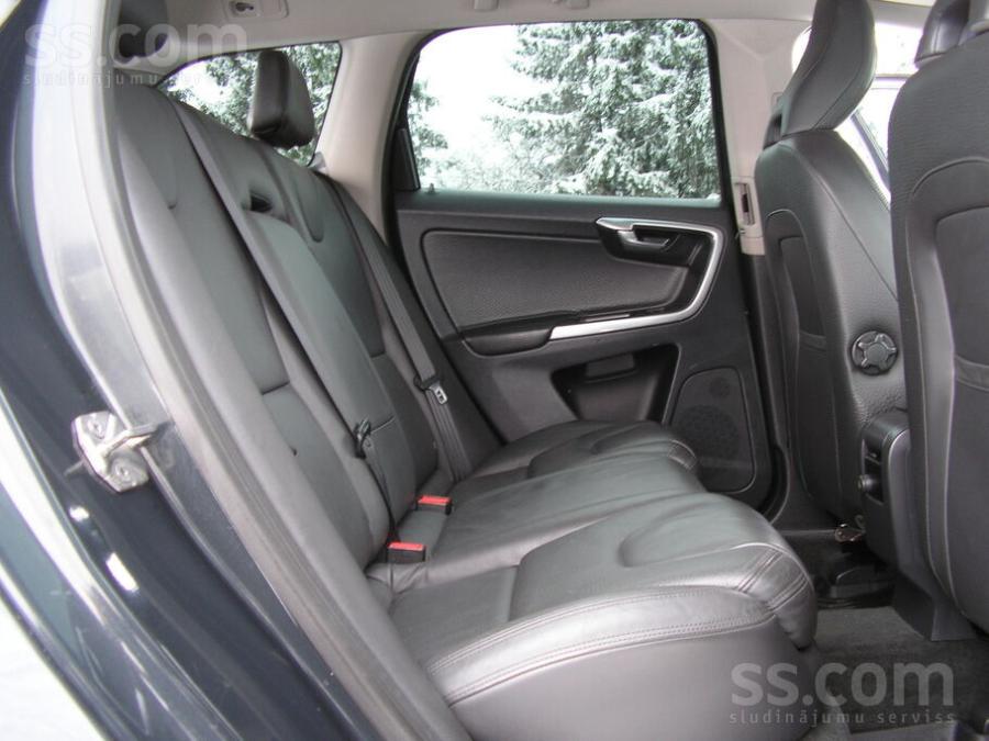 Grey Volvo XC60 2013 in Riga, with an engine capacity of 2.00 L and mileage of 0 thousand km for 11950 €, photo 26 on AUTOMOTO.COM.LV