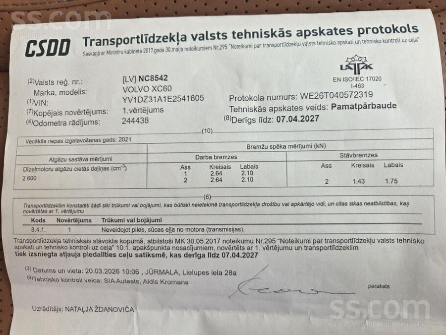 Pelēks Volvo XC60 2013 Jūrmala, ar dzinēja tilpumu 2.00 L un nobraukumu 245 tūkst. km par 12300 €, foto 22 vietnē AUTOMOTO.COM.LV