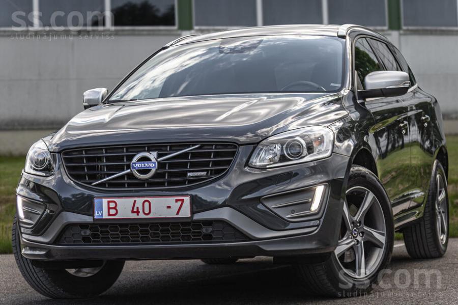 Grey Volvo XC60 2013 in Tukums, with an engine capacity of 2.00 L and mileage of 192 thousand km for 14590 €, photo 1 on AUTOMOTO.COM.LV