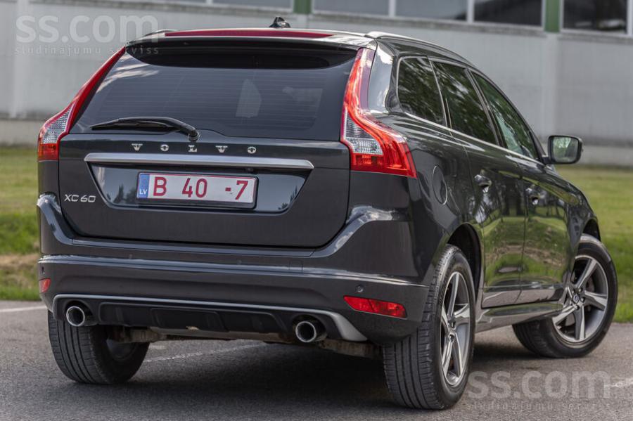 Grey Volvo XC60 2013 in Tukums, with an engine capacity of 2.00 L and mileage of 192 thousand km for 14590 €, photo 11 on AUTOMOTO.COM.LV