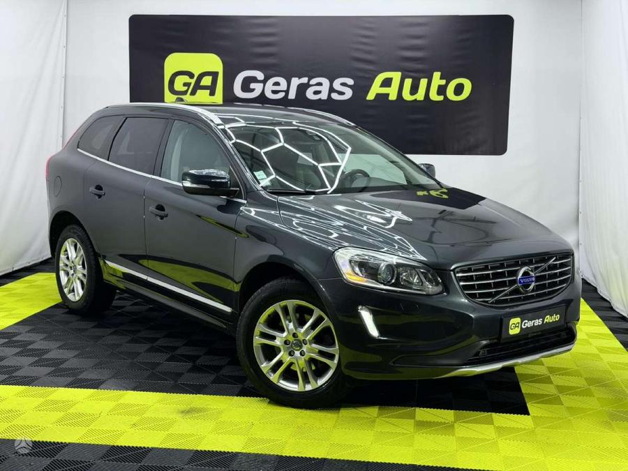 Grey Volvo XC60 2014 in Vilnius, with an engine capacity of 2.40 L and mileage of 328 thousand km for 12990 €, photo 3 on AUTOMOTO.COM.LV