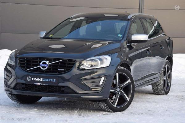 Grey Volvo XC60 2014 in Vilnius, with an engine capacity of 1.97 L and mileage of 250 thousand km for 11999 €, photo 1 on AUTOMOTO.COM.LV