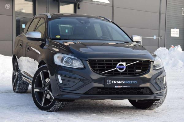 Grey Volvo XC60 2014 in Vilnius, with an engine capacity of 1.97 L and mileage of 250 thousand km for 11999 €, photo 3 on AUTOMOTO.COM.LV