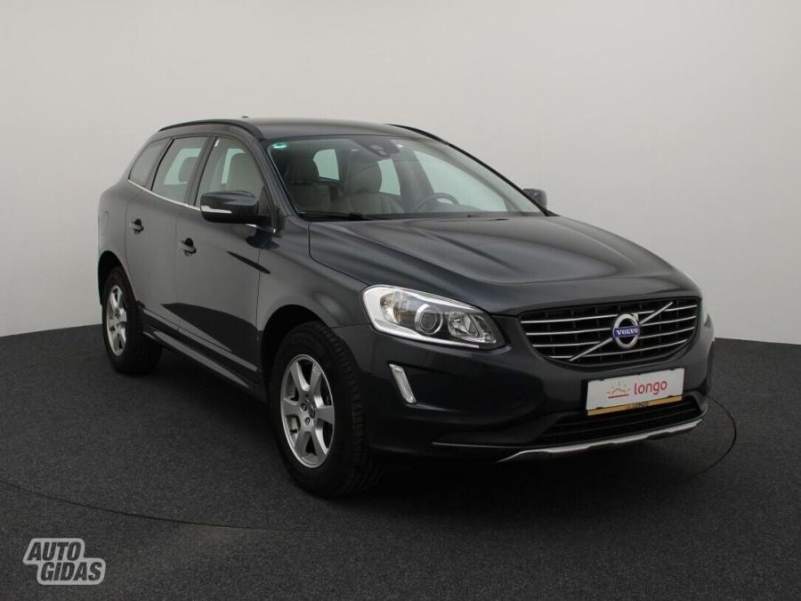 Grey Volvo XC60 2014 in Vilnius, with an engine capacity of 2.00 L and mileage of 220 thousand km for 13499 €, photo 10 on AUTOMOTO.COM.LV