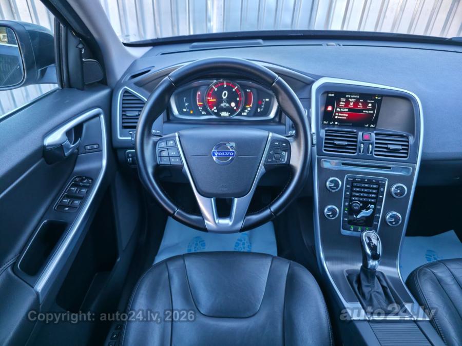 Grey Volvo XC60 2014 in Tallinn, with an engine capacity of 2.00 L and mileage of 187 thousand km for 11990 €, photo 14 on AUTOMOTO.COM.LV