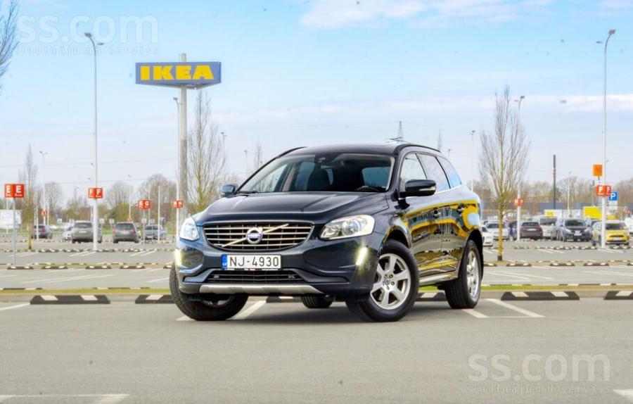 Серый Вольво ХС60 2014 в Рига, объемом двигателя 2.00 л и пробегом 179 тыс. км за 9190 €, фото 1 на AUTOMOTO.COM.LV