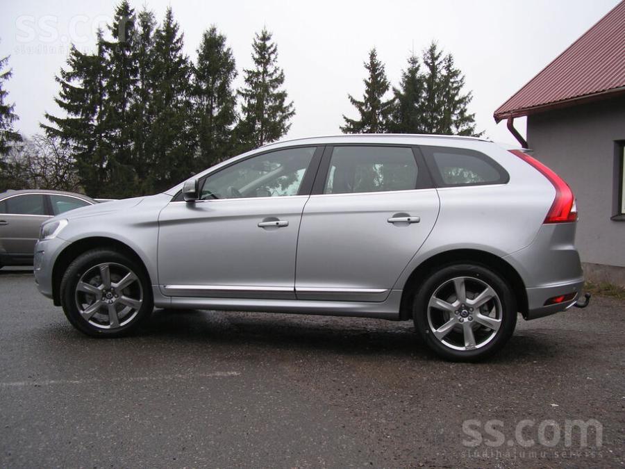 Grey Volvo XC60 2014 in Riga, with an engine capacity of 2.40 L and mileage of 0 thousand km for 14990 €, photo 5 on AUTOMOTO.COM.LV