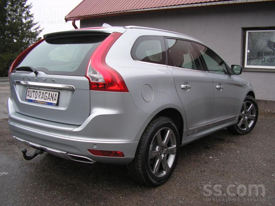 Grey Volvo XC60 2014 in Riga, with an engine capacity of 2.40 L and mileage of 0 thousand km for 14990 €, photo 11 on AUTOMOTO.COM.LV
