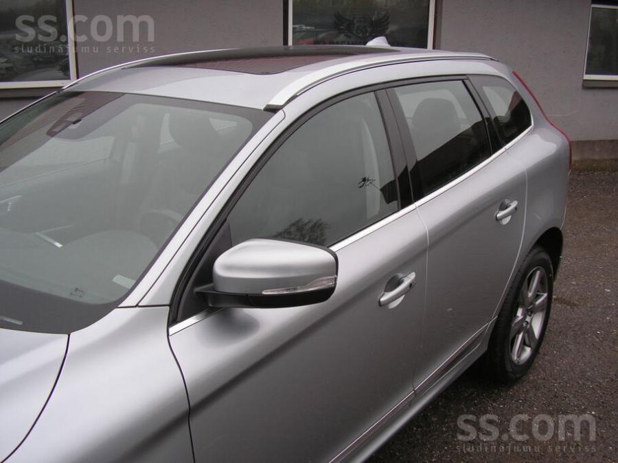 Grey Volvo XC60 2014 in Riga, with an engine capacity of 2.40 L and mileage of 0 thousand km for 14990 €, photo 14 on AUTOMOTO.COM.LV