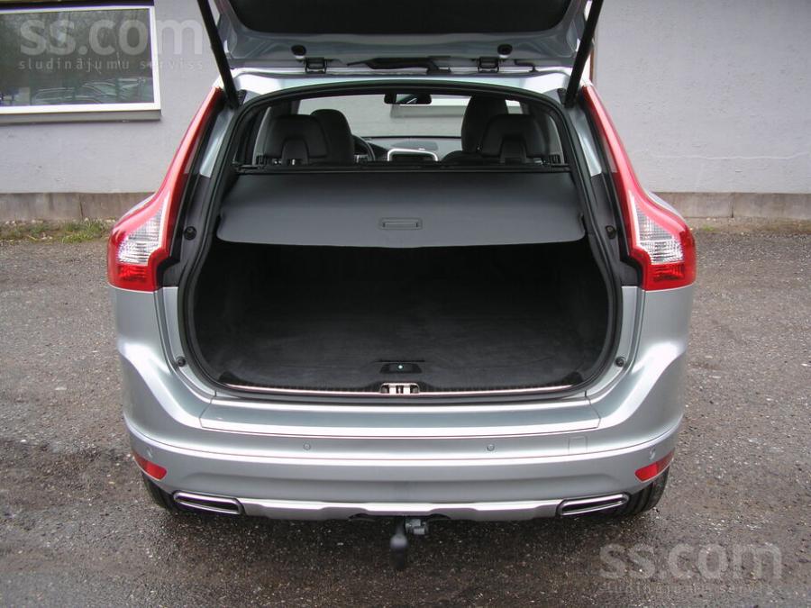 Grey Volvo XC60 2014 in Riga, with an engine capacity of 2.40 L and mileage of 0 thousand km for 14990 €, photo 26 on AUTOMOTO.COM.LV
