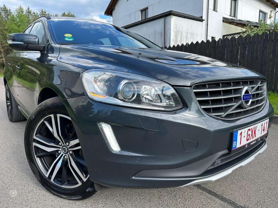 Grey Volvo XC60 2014 in Vilnius, with an engine capacity of 1.98 L and mileage of 271 thousand km for 11150 €, photo 14 on AUTOMOTO.COM.LV