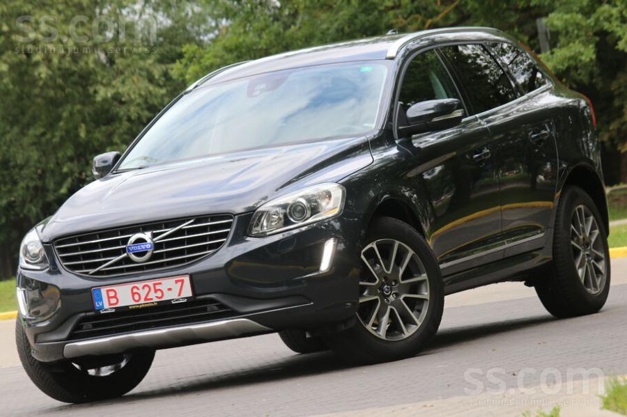Grey Volvo XC60 2014 in Riga, with an engine capacity of 2.00 L and mileage of 255 thousand km for 10890 €, photo 1 on AUTOMOTO.COM.LV