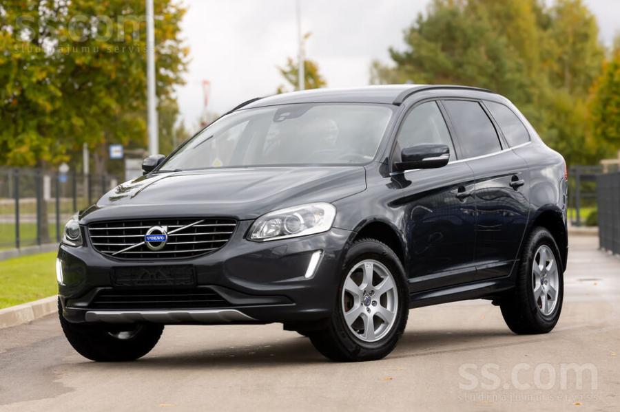 Grey Volvo XC60 2014 in Jelgava, with an engine capacity of 2.00 L and mileage of 0 thousand km for 11700 €, photo 1 on AUTOMOTO.COM.LV