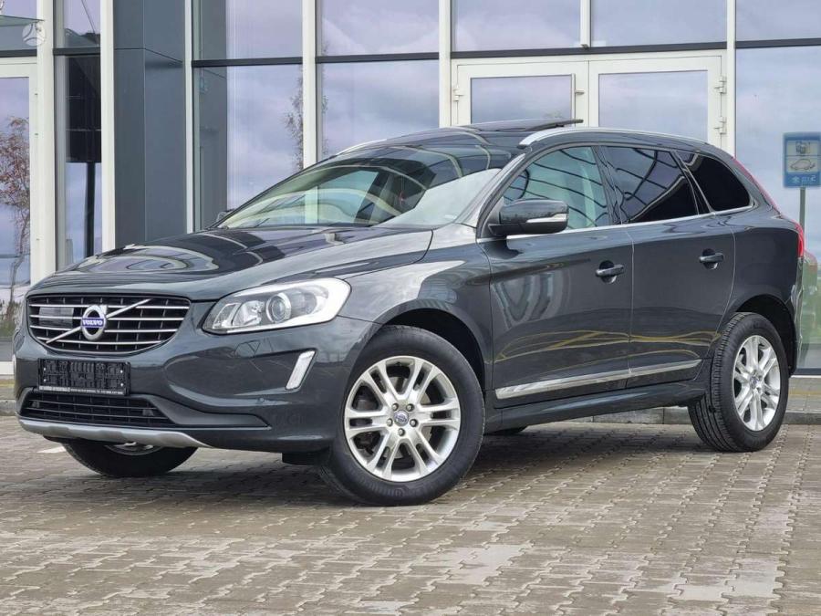 Grey Volvo XC60 2015 in Vilnius, with an engine capacity of 2.40 L and mileage of 235 thousand km for 16800 €, photo 3 on AUTOMOTO.COM.LV