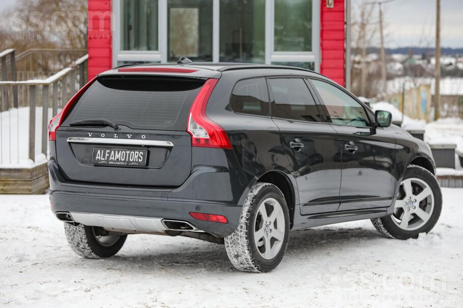 Grey Volvo XC60 2015 in Riga, with an engine capacity of 2.00 L and mileage of 0 thousand km for 11990 €, photo 4 on AUTOMOTO.COM.LV