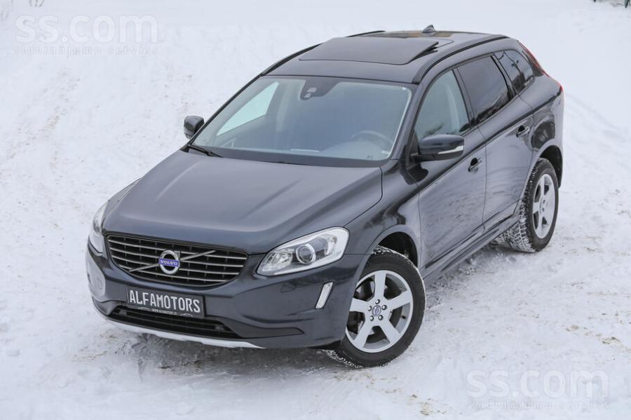 Grey Volvo XC60 2015 in Riga, with an engine capacity of 2.00 L and mileage of 0 thousand km for 11990 €, photo 5 on AUTOMOTO.COM.LV