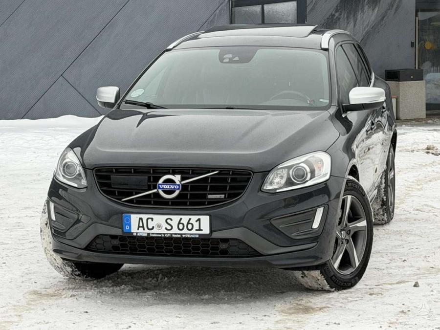 Grey Volvo XC60 2015 in Jonava, with an engine capacity of 2.40 L and mileage of 290 thousand km for 14650 €, photo 1 on AUTOMOTO.COM.LV