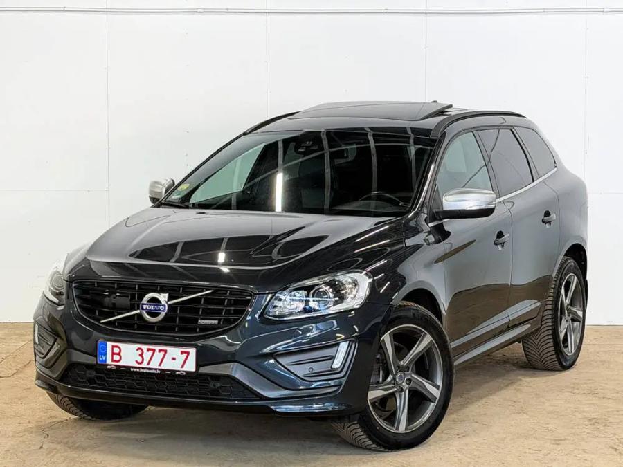 Grey Volvo XC60 2015 in Jurmala, with an engine capacity of 2.40 L and mileage of 288 thousand km for 14990 €, photo 1 on AUTOMOTO.COM.LV
