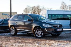 Grey Volvo XC60 2015 in Riga, with an engine capacity of 2.00 L and mileage of 142 thousand km for 14495 €, photo  on AUTOMOTO.COM.LV