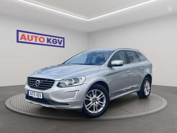 Grey Volvo XC60 2015 in Vilnius, with an engine capacity of 2.40 L and mileage of 263 thousand km for 11999 €, photo 1 on AUTOMOTO.COM.LV
