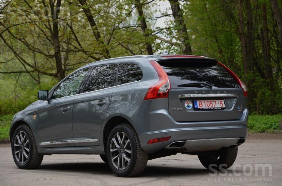 Grey Volvo XC60 2016 in Riga, with an engine capacity of 2.40 L and mileage of 0 thousand km for 18900 €, photo 6 on AUTOMOTO.COM.LV