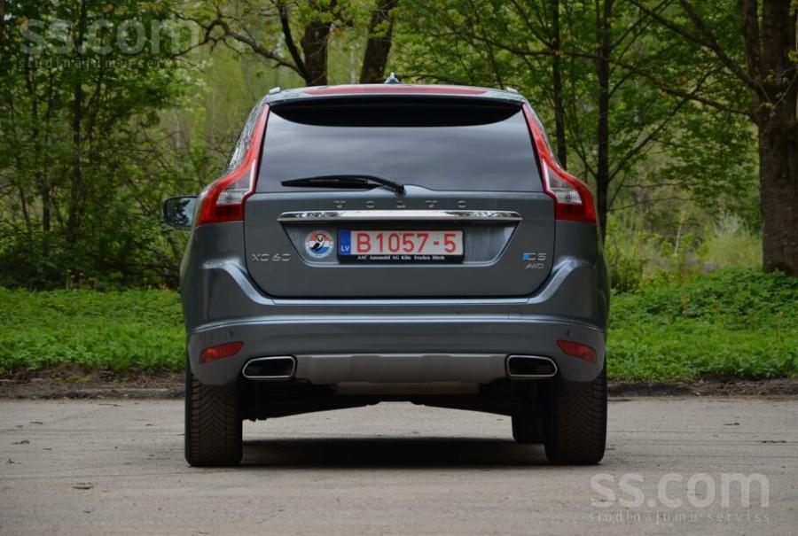 Grey Volvo XC60 2016 in Riga, with an engine capacity of 2.40 L and mileage of 0 thousand km for 18900 €, photo 7 on AUTOMOTO.COM.LV
