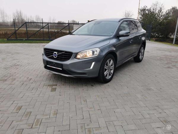 Grey Volvo XC60 2016 in Kaunas, with an engine capacity of 1.97 L and mileage of 275 thousand km for 11500 €, photo 1 on AUTOMOTO.COM.LV