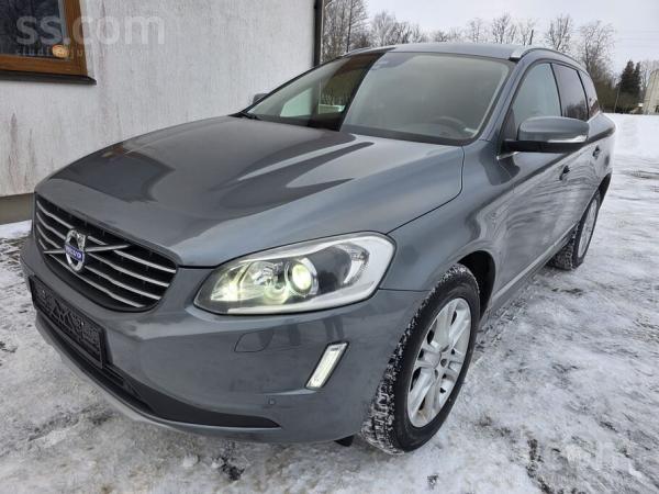 Grey Volvo XC60 2016 in Jelgava, with an engine capacity of 2.00 L and mileage of 217 thousand km for 12800 €, photo 3 on AUTOMOTO.COM.LV