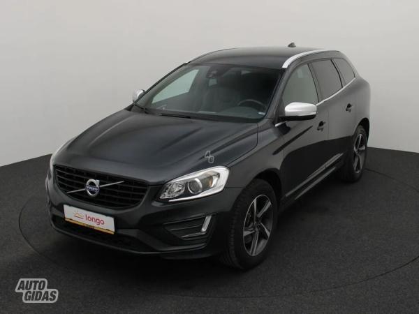 Grey Volvo XC60 2016 in Vilnius, with an engine capacity of 2.40 L and mileage of 284 thousand km for 14399 €, photo 1 on AUTOMOTO.COM.LV