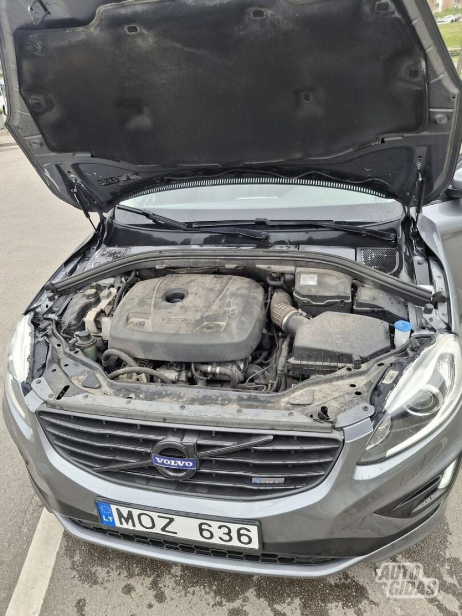 Grey Volvo XC60 2016 in Klaipeda, with an engine capacity of 2.00 L and mileage of 264 thousand km for 12700 €, photo 25 on AUTOMOTO.COM.LV