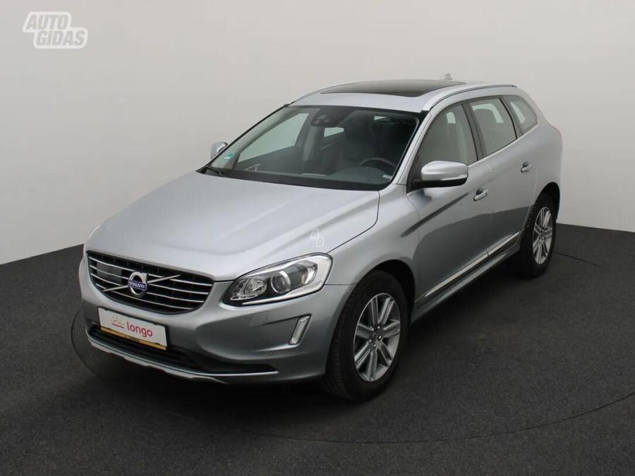 Grey Volvo XC60 2016 in Vilnius, with an engine capacity of 2.00 L and mileage of 220 thousand km for 15599 €, photo 1 on AUTOMOTO.COM.LV